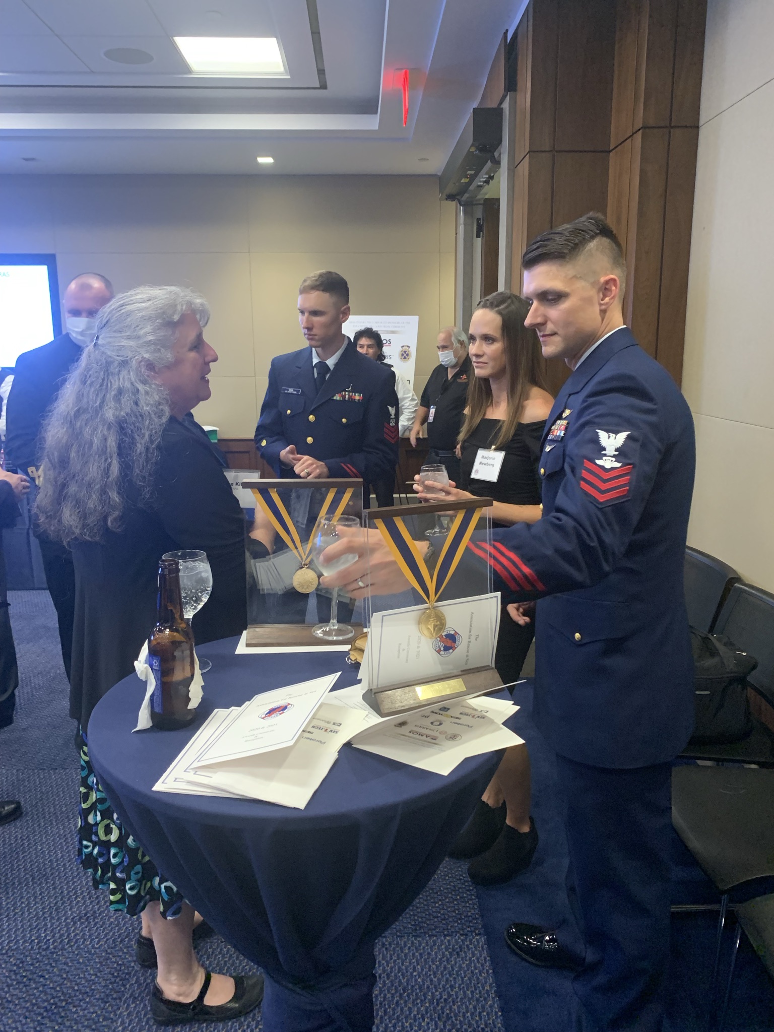 Some pictures from the Association for Rescue at Sea Awards Ceremony ...